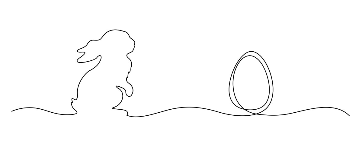 Continuous one line drawing of jesus christ head Vector Image