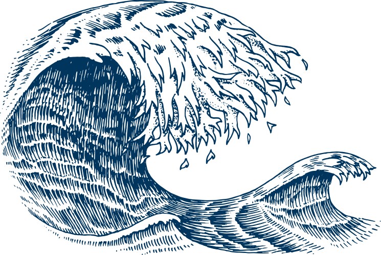 Cartoon Ocean Waves Vector Images (over 36,000)