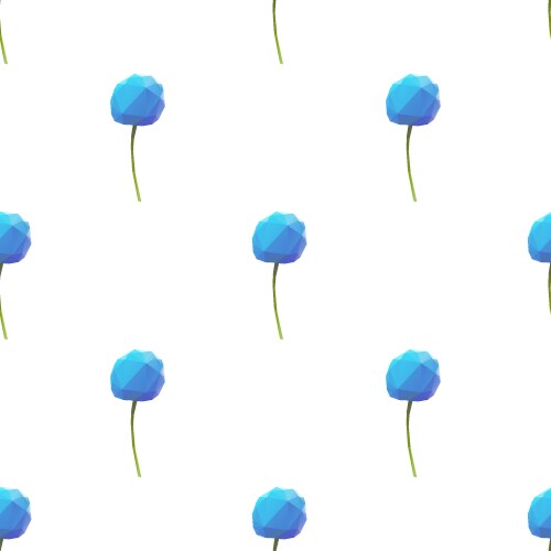 Flower Polygon Vector Images (over 5,500)