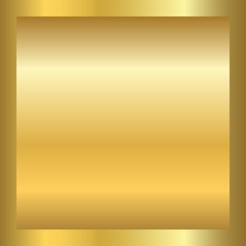 Gold gradient banners Royalty Free Vector Image