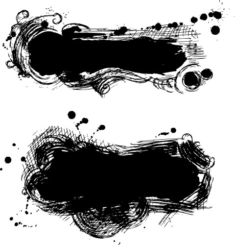 Splodge Royalty Free Vector Image - VectorStock