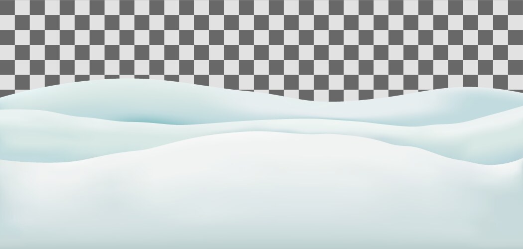 Field covered with snow Royalty Free Vector Image