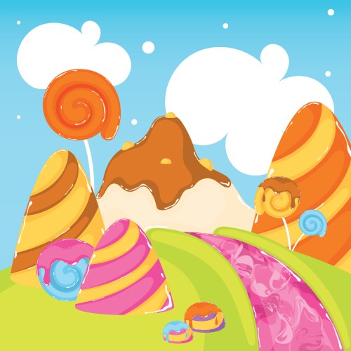 Candy Land Background Vector Images (over 970)