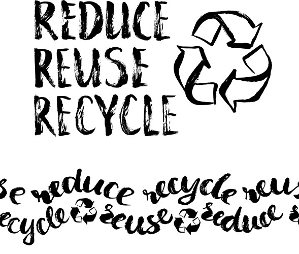 Reduce Reuse Recycle Logo Vector Images (over 4,200)