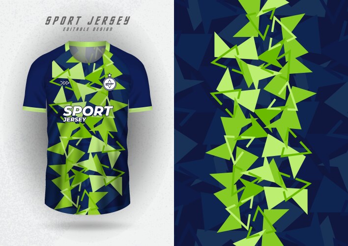 Sports jersey design Royalty Free Vector Image