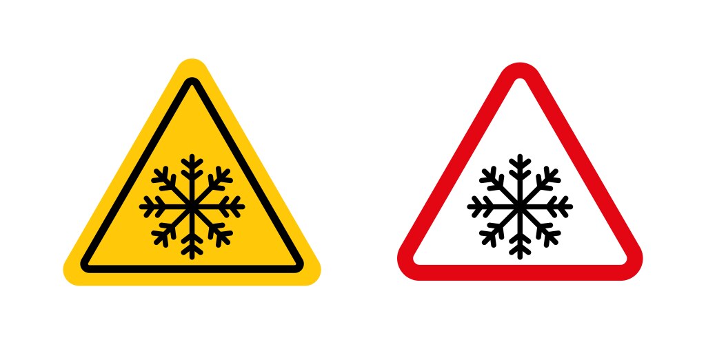 Hazard warning sign Royalty Free Vector Image - VectorStock