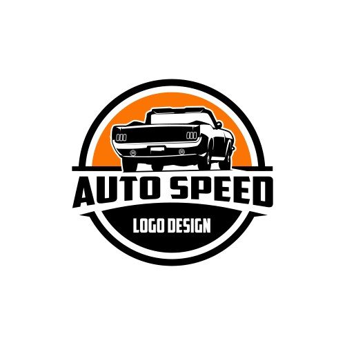 Ford mustang cars isolated Royalty Free Vector Image
