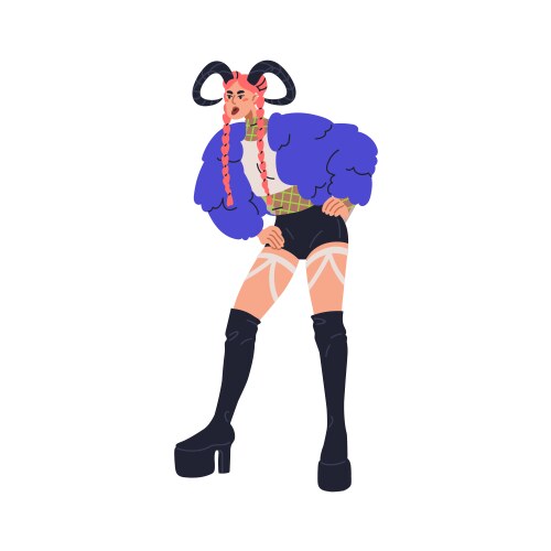 Demon Girl Sexy Vector Images Over 370