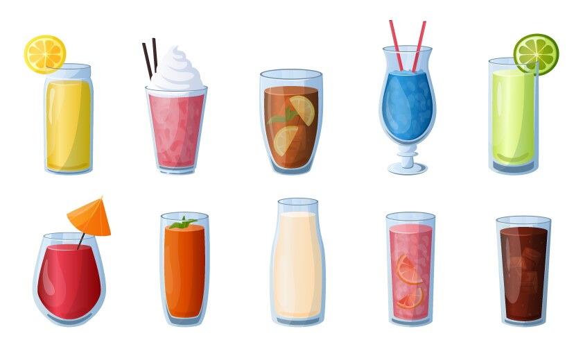 Cartoon Drinks Vector Images (over 210,000)