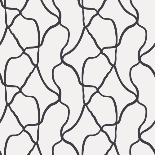 Seamless pattern with a simple abstract drawing Vector Image