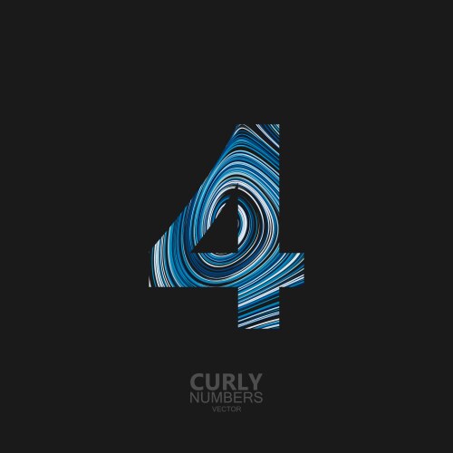 Number 4 Vector Images (over 34,000)