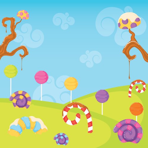 Candy Land Background Vector Images (over 980)