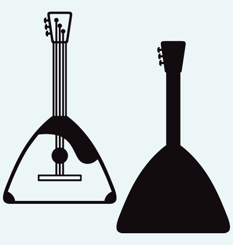 Balalaika cartoon Royalty Free Vector Image - VectorStock