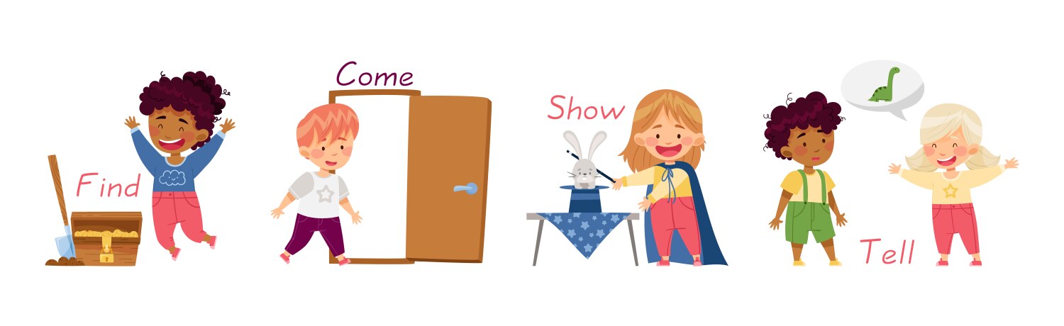 Action Verbs Vector Images (over 430)