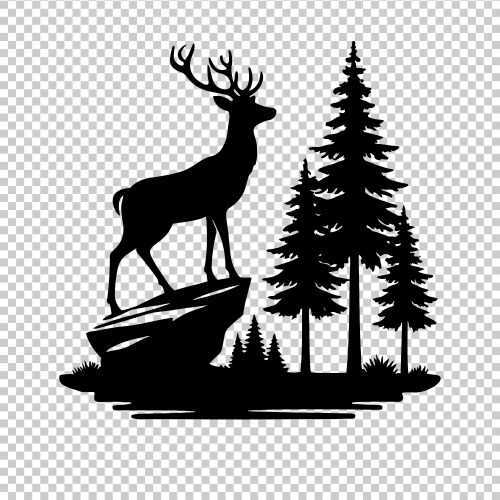 Whitetail deer Vector Images & Graphics for Commercial Use | VectorStock
