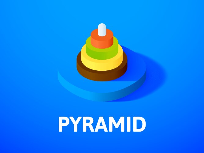Pyramid Royalty Free Vector Image - VectorStock