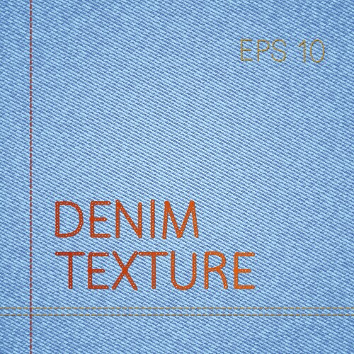 Background of denim blue jeans texture fashion Vector Image