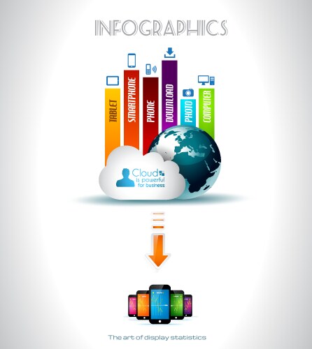 Stylish email background Royalty Free Vector Image