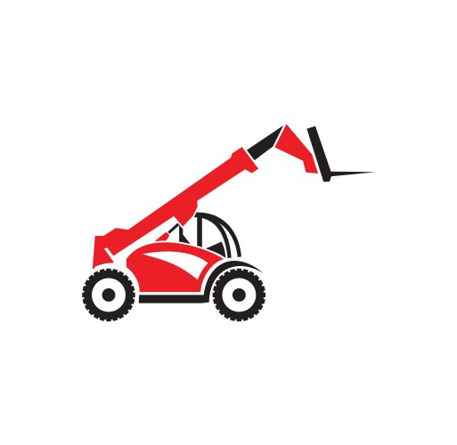 Telehandler Vector Images & Graphics for Commercial Use | VectorStock
