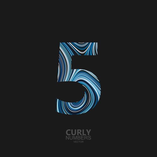 Number 5 Vector Images (over 36,000)