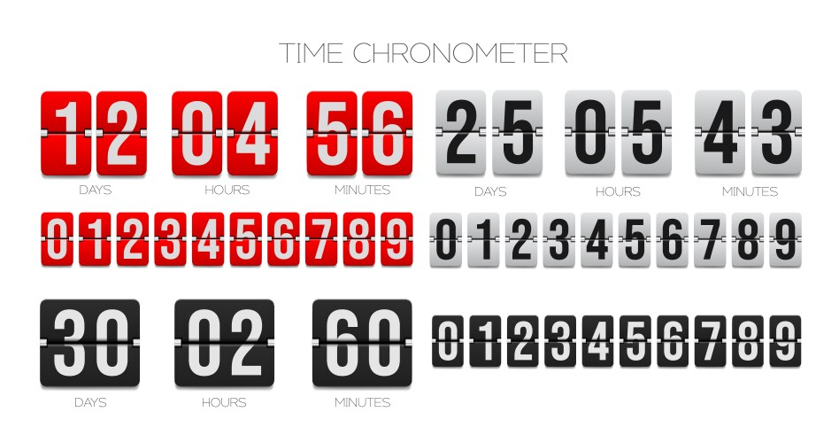 Pixel clock Royalty Free Vector Image - VectorStock