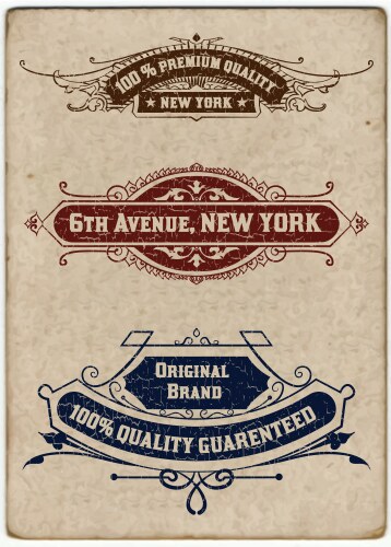 Retro label Royalty Free Vector Image - VectorStock
