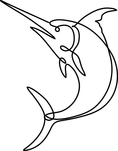 Blue Marlin Vector Images (over 1,600)