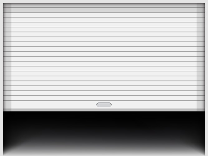 Rolling shutter door roller garage metal gate Vector Image