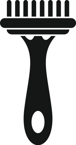 Cleaning brush icon representing washing Vector Image