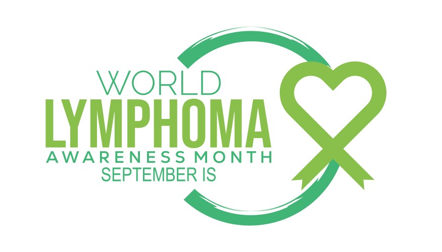 World lymphoma awareness day Royalty Free Vector Image