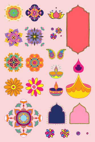Rangoli Vector Images (over 6,800)