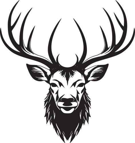 Elk Outline Vector Images (over 3,400)