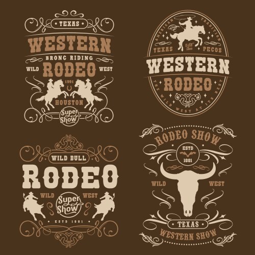 Rodeo Vector Images (over 18,000)