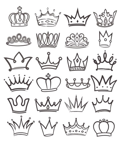 Crown Outline Vector Images (over 25,000)