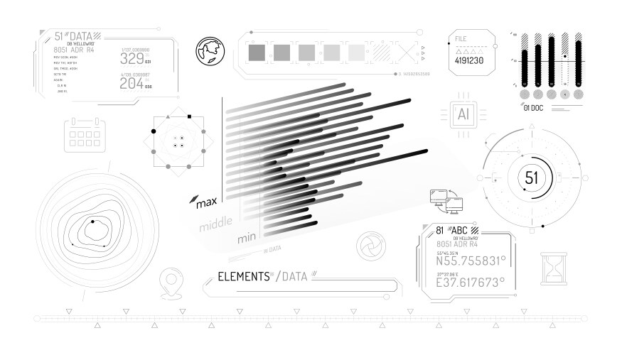 Elements of infographics Royalty Free Vector Image