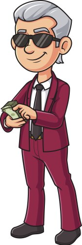 Rich cartoon Vector Images & Graphics for Commercial Use | VectorStock