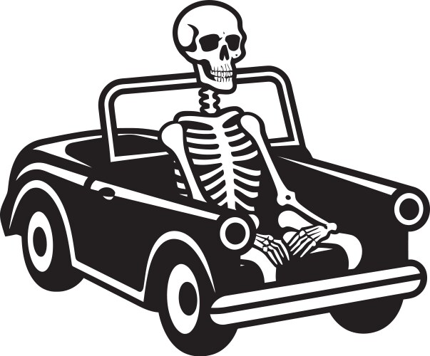 Skeleton Driving Car Vector Images (over 410)