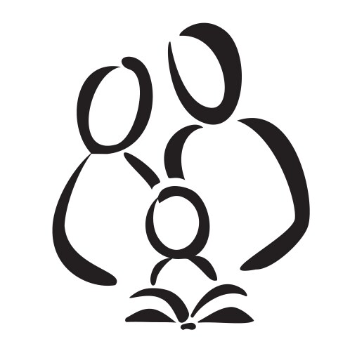 Girl and book Royalty Free Vector Image - VectorStock