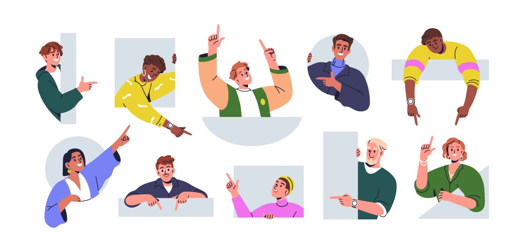 Character Looking Up Vector Images (over 4,900)