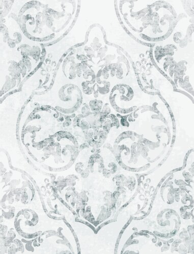 Rococo pattern textures set damask Royalty Free Vector Image