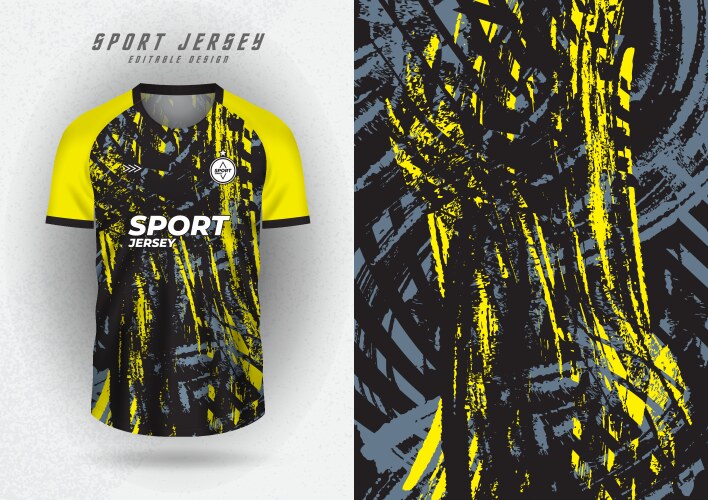 Sports jersey and t-shirt template Royalty Free Vector Image