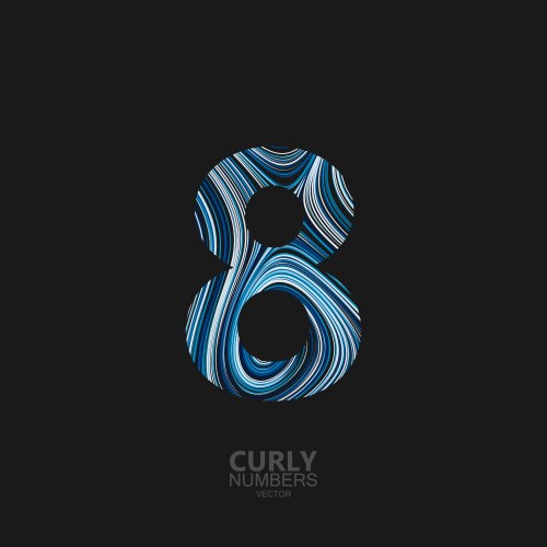Number 8 Vector Images (over 30,000)