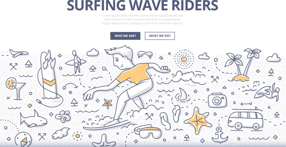 Wave Doodle Vector Images (over 59,000)