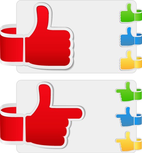 Stickers Royalty Free Vector Image - VectorStock