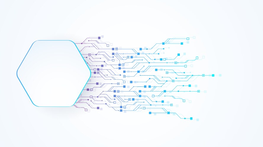 Artificial Intelligence Concept Technology Vector Image