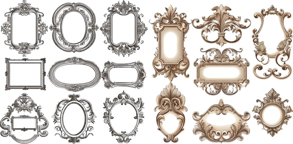 Formal Frame Vector Images (over 5,100)