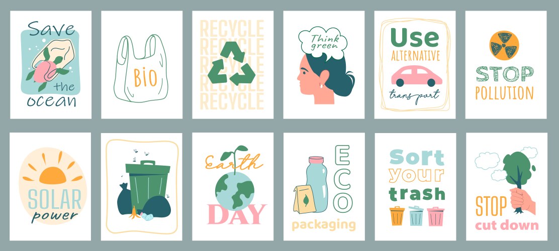 Environment Pollution Poster Template Vector Images (over 1,500)