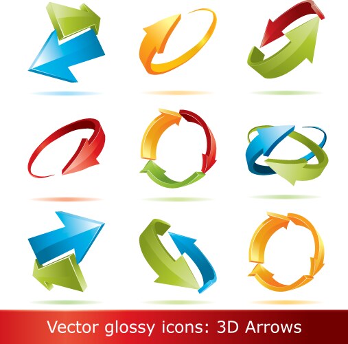 Red Circular Arrow Vector Images (over 5,600)