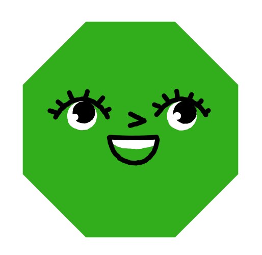 Octagon Cartoon Basic Geometric Shapes Vector Images (over 180)