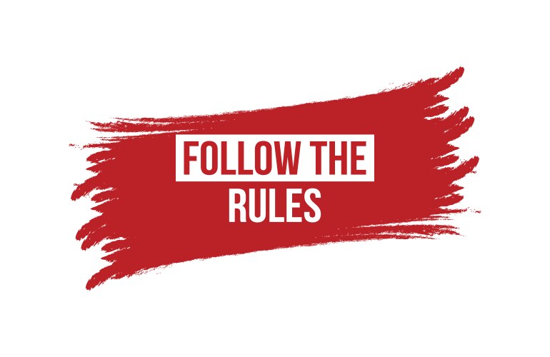 Rules Banner Vector Images (over 8,200)